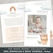 Child Baby Funeral Program TEMPLATE Pink Floral Whimsy Memorial ...