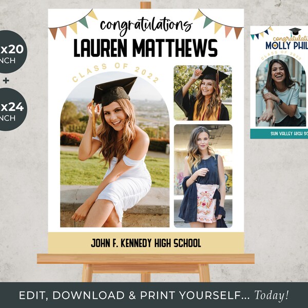 Graduation Open House Poster - Etsy