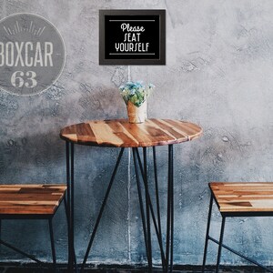 Please Seat Yourself Sign Instant Download Digital JPEG | Etsy