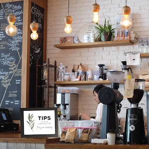 TIPS Cash Only - We Are Only Accepting Cash Tips | INSTANT DOWNLOAD ...