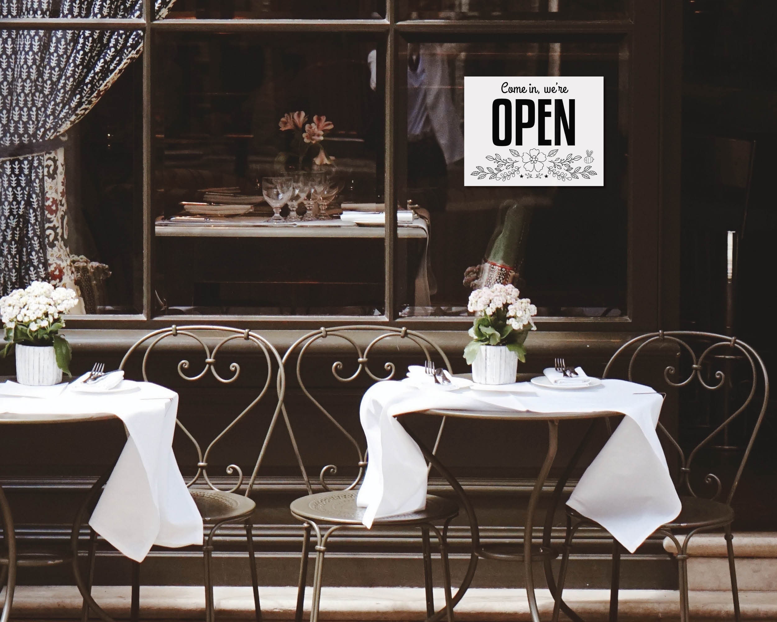 Open Closed Sign Printable INSTANT DOWNLOAD Uneditable JPG File Only ...