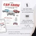 Car Show Editable TEMPLATES | 8.5x11 Flyer, 11x17 Poster, Social Media ...