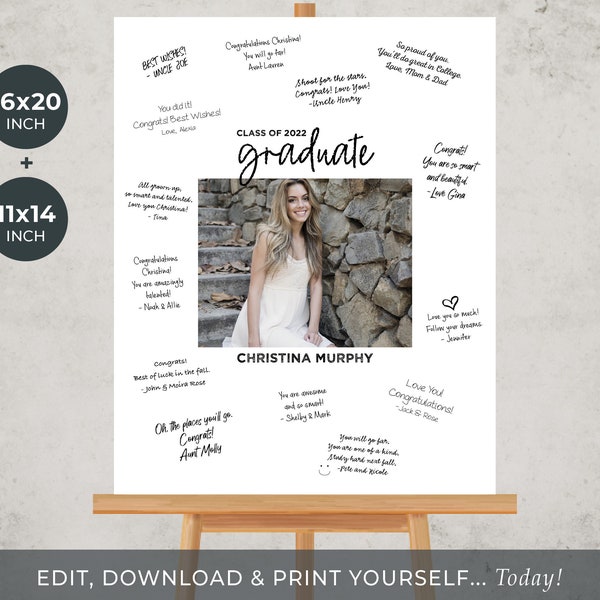 Graduation Poster Board - Etsy