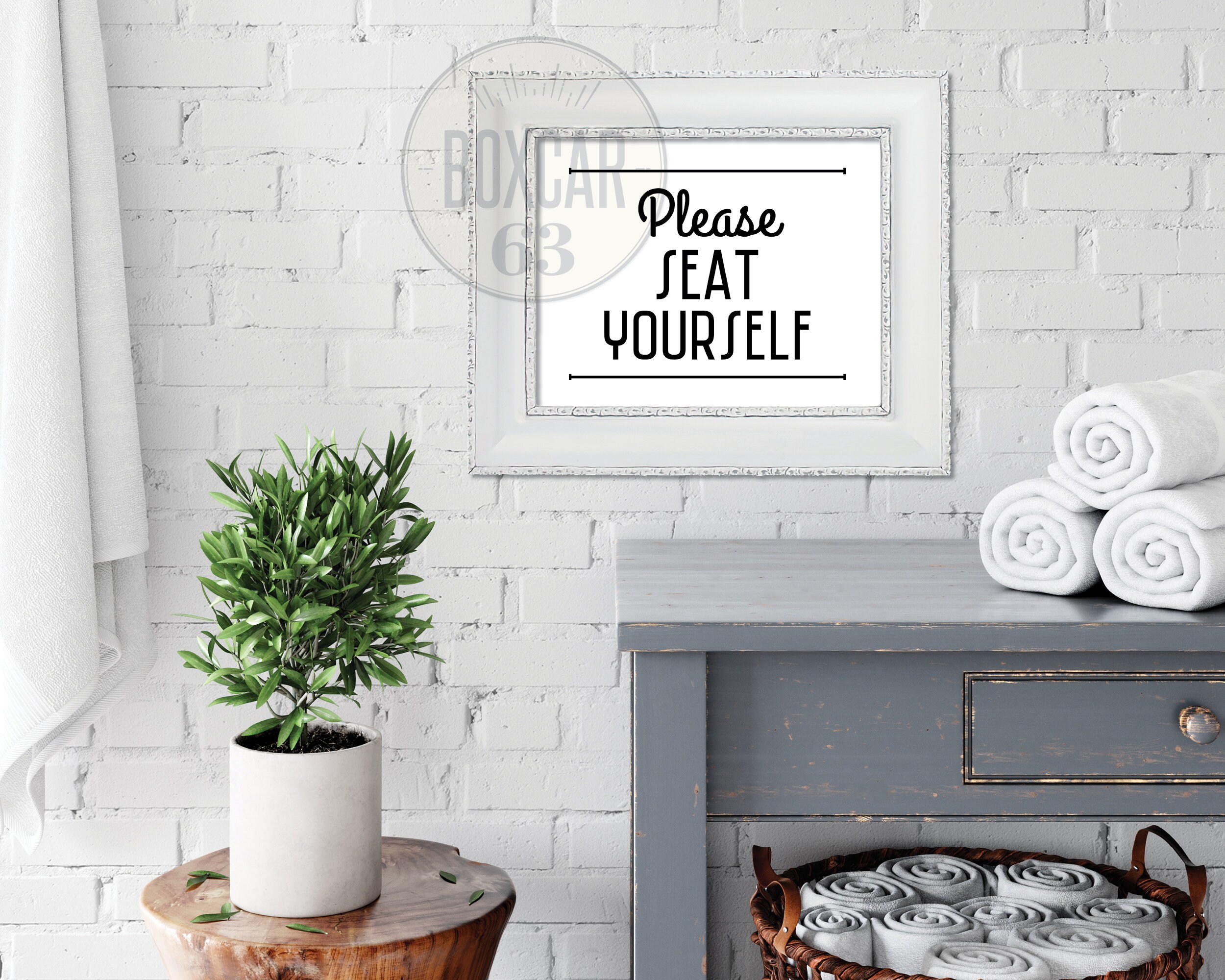 Please Seat Yourself Sign Instant Download Digital JPEG | Etsy
