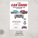 Car Show Editable TEMPLATES | 8.5x11 Flyer, 11x17 Poster, Social Media ...
