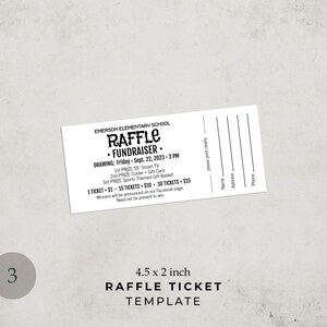 Raffle Fundraiser Bundle Editable TEMPLATES 8.5x11 Flyer, 11x17 Poster ...