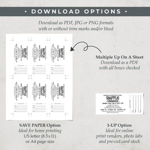 Raffle Fundraiser Bundle Editable TEMPLATES 8.5x11 Flyer, 11x17 Poster ...