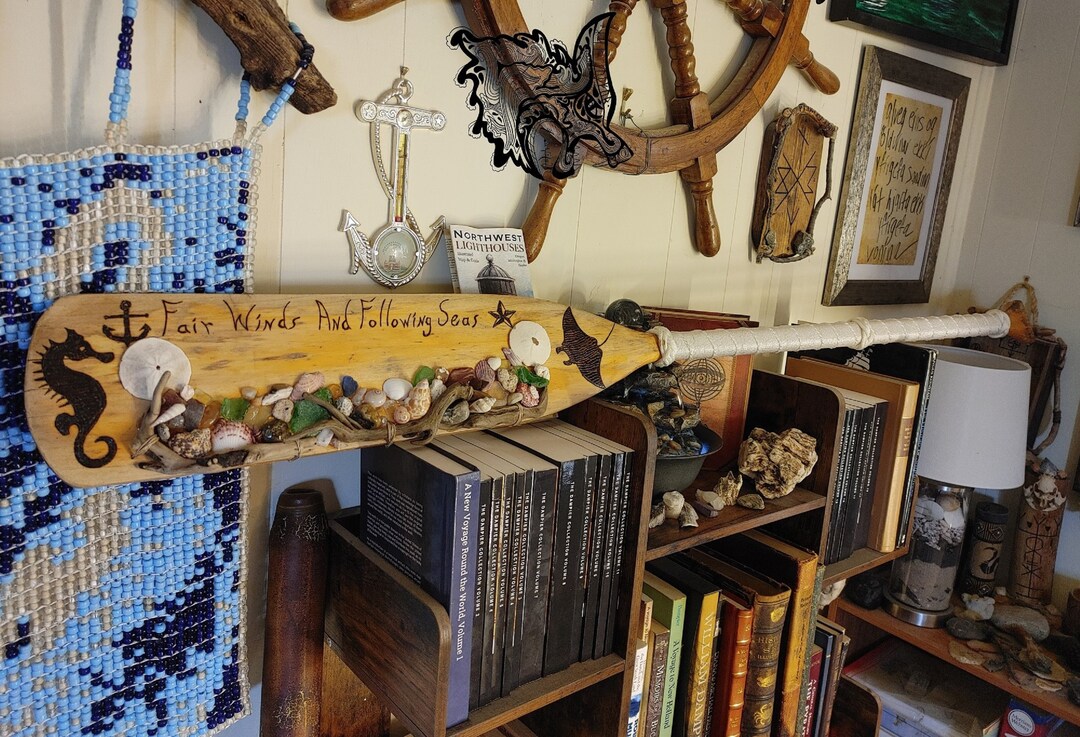 Custom Vintage Boat Oar Nautical Decor, Sea, Maritime, Ocean - Etsy