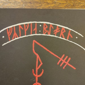 Bear Spirit Animal Stave Art, Norse, Runes, Witch - Etsy