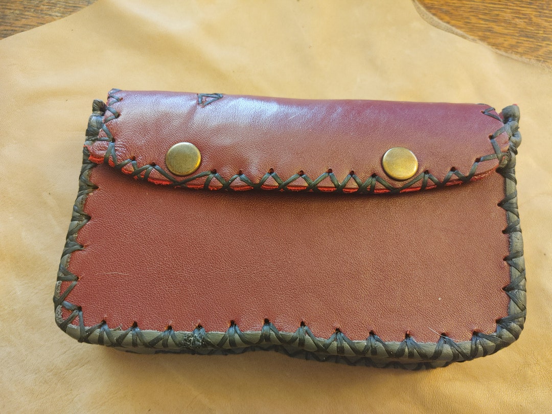 Premium Leather Carrying Case - Red and Gray, Travel & Cosplay ...