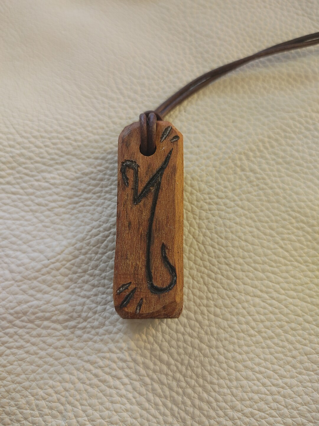 Joan of Arc Theban Rune Snakewood Pendant Symbol of Courage & Change ...