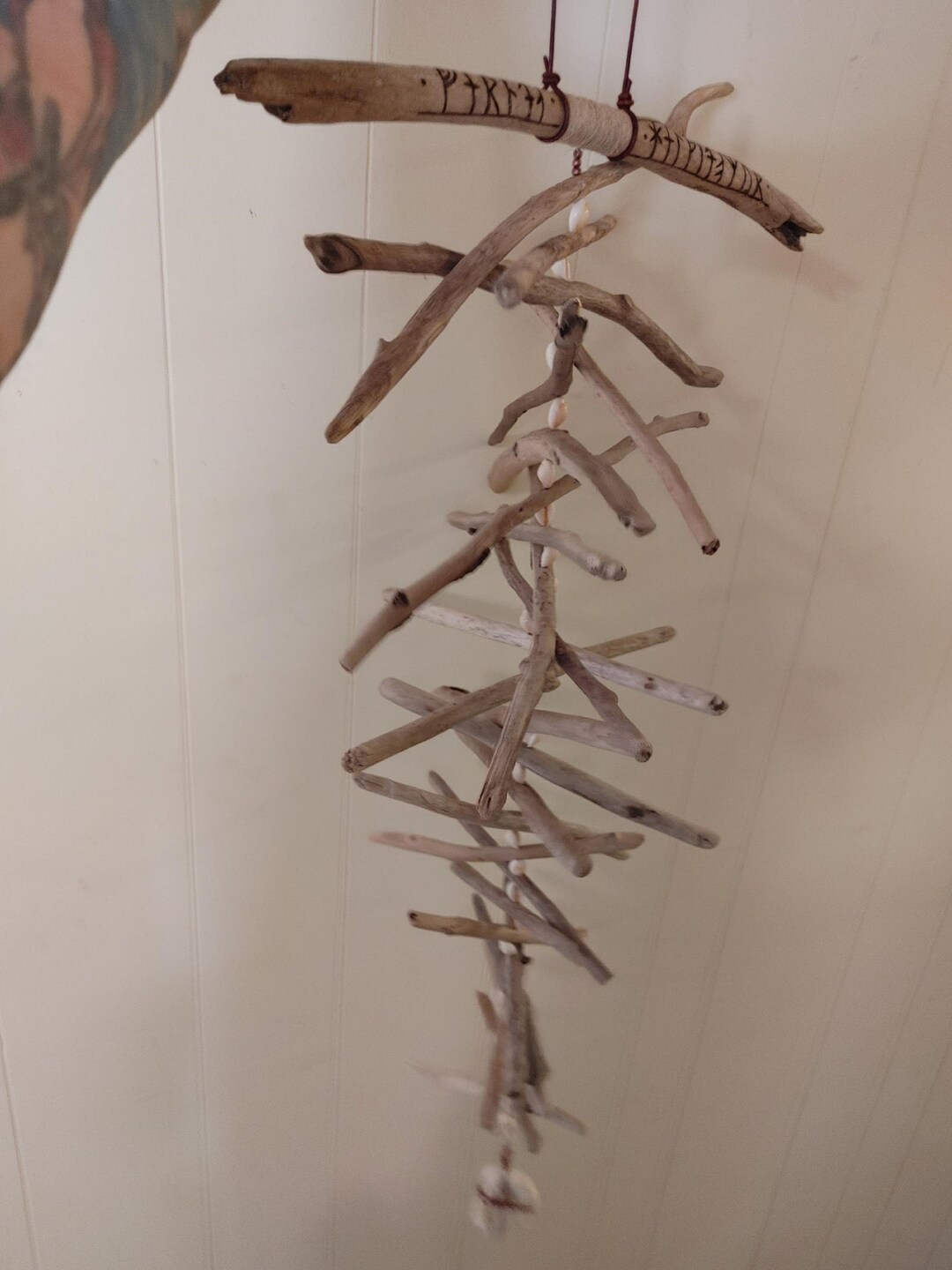 Valhalla Ladder Driftwood Large Norse Runes Viking - Etsy