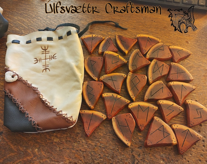 Pacific Yew Elder Futhark Runes, Divination, Norse, Witch - Etsy