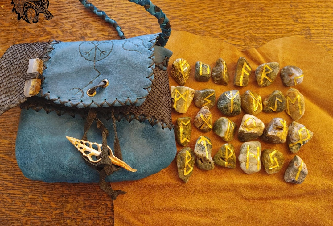 Rán's Blessing Sea Jasper Rune Set - Etsy
