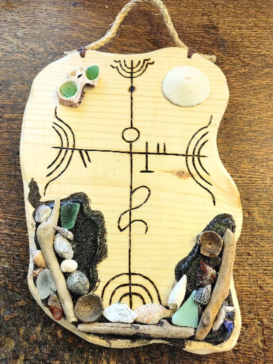 Norse Sea God Njord Wall Decor, Viking, Beach, Spiritual - Etsy