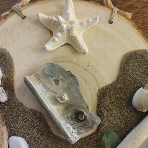 Oregon Coastal Vibes Beachscape Nautical Wall Decor With Starfish, Sea ...