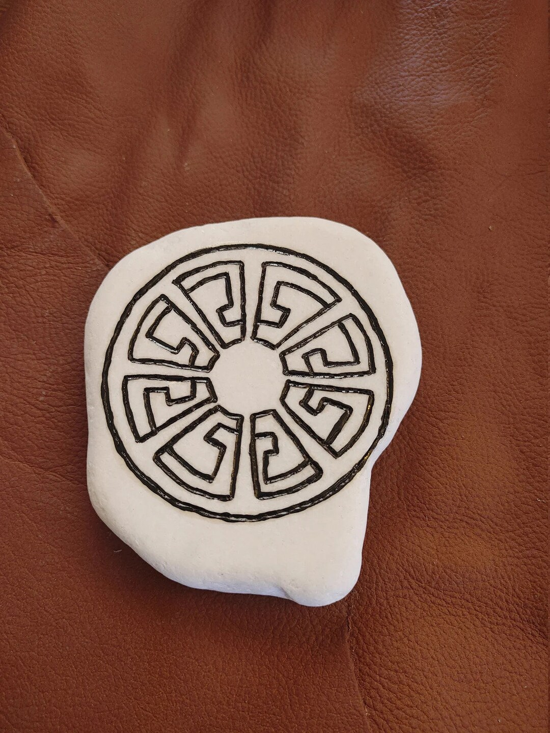Hellenic Sun Wheel Santorini Marble Altar Piece - Etsy