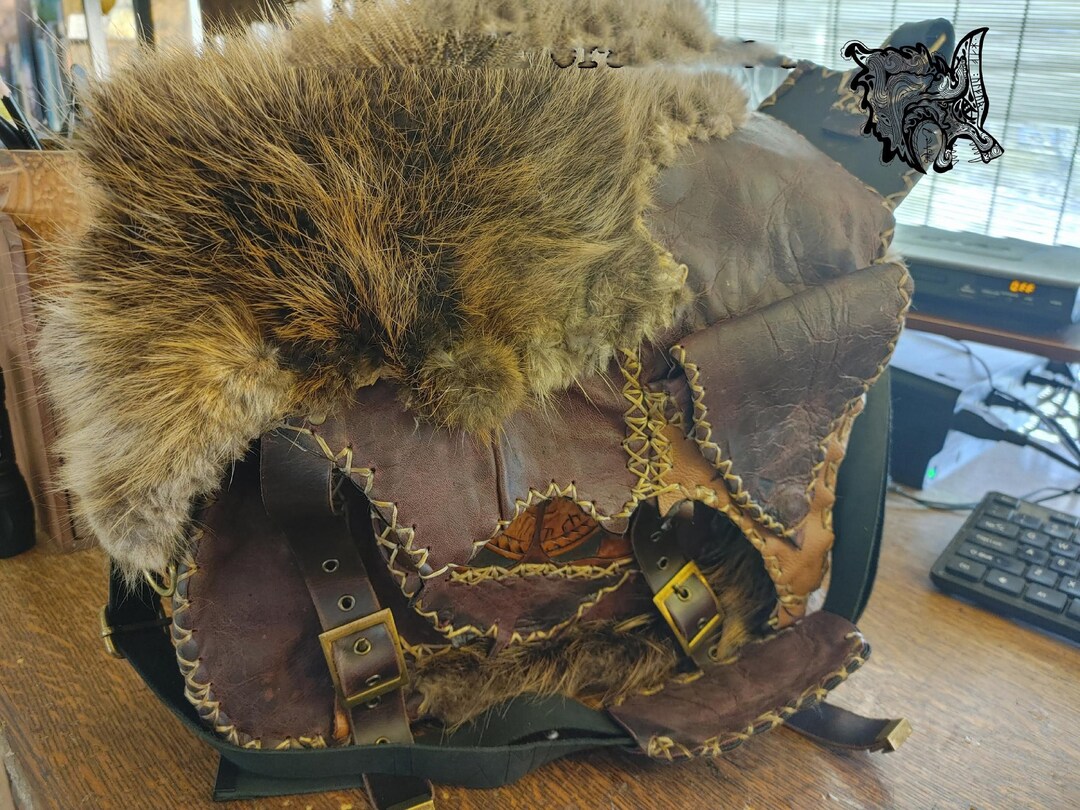Bear-wolf Spirit Anglo-saxon Handbag - A Fusion of Heritage and ...