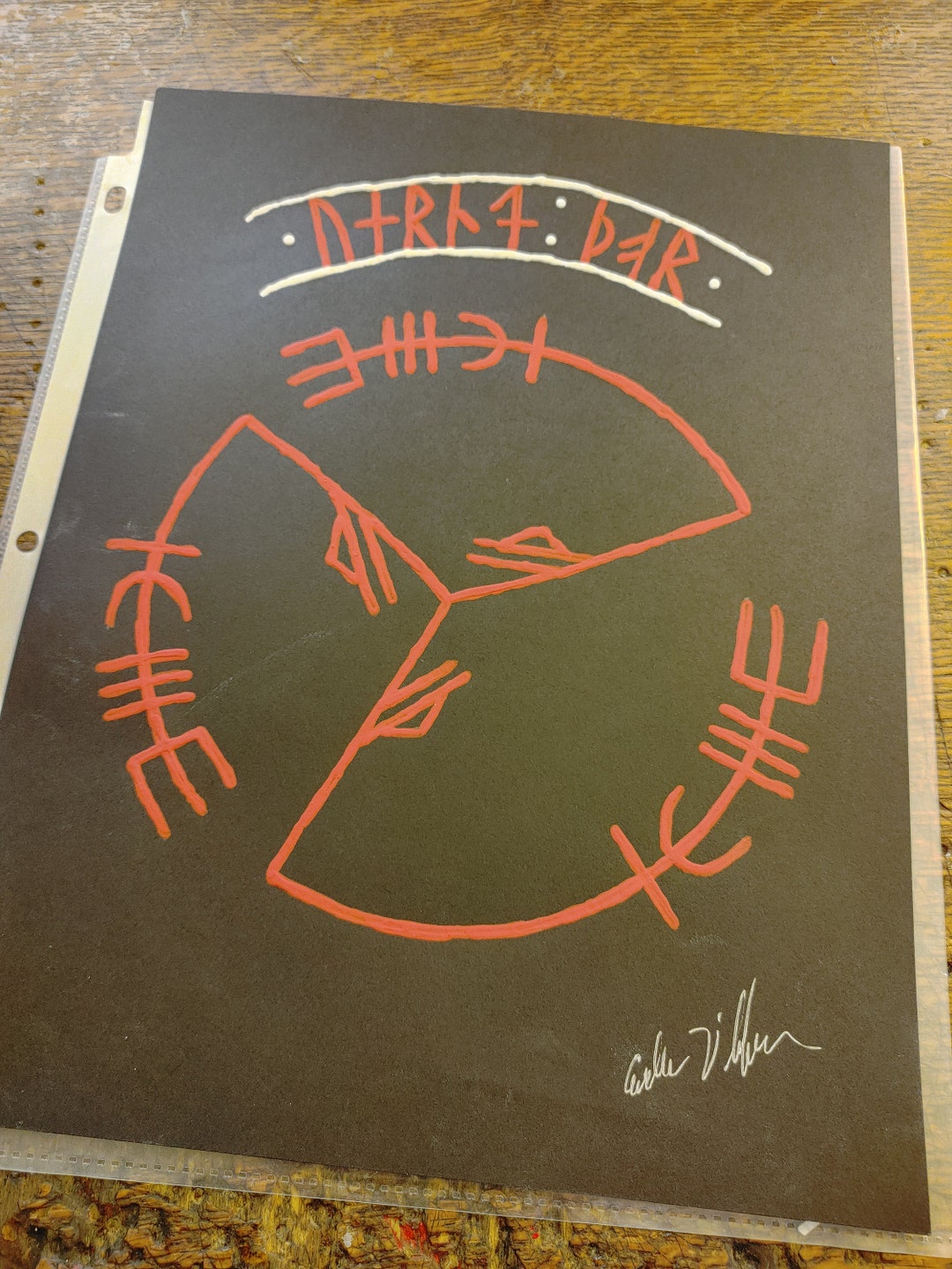 Norse God Thor Stave Art, Nordic, Runes, Heathen - Etsy