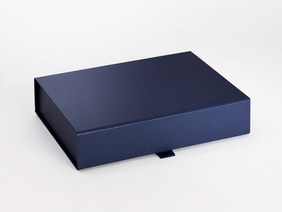 A4 Shallow Gift Box With Tab Ribbon Perfect for Birthday - Etsy UK