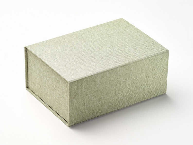 Unique Linen Covered A5 Gift Box Available in 3 Colours Perfect for All ...
