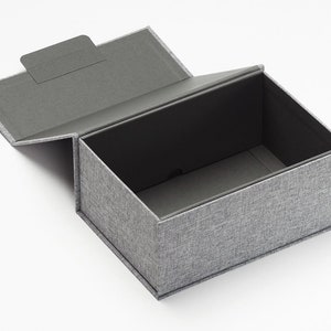 Unique Linen Covered A5 Gift Box Available in 3 Colours Perfect for All ...