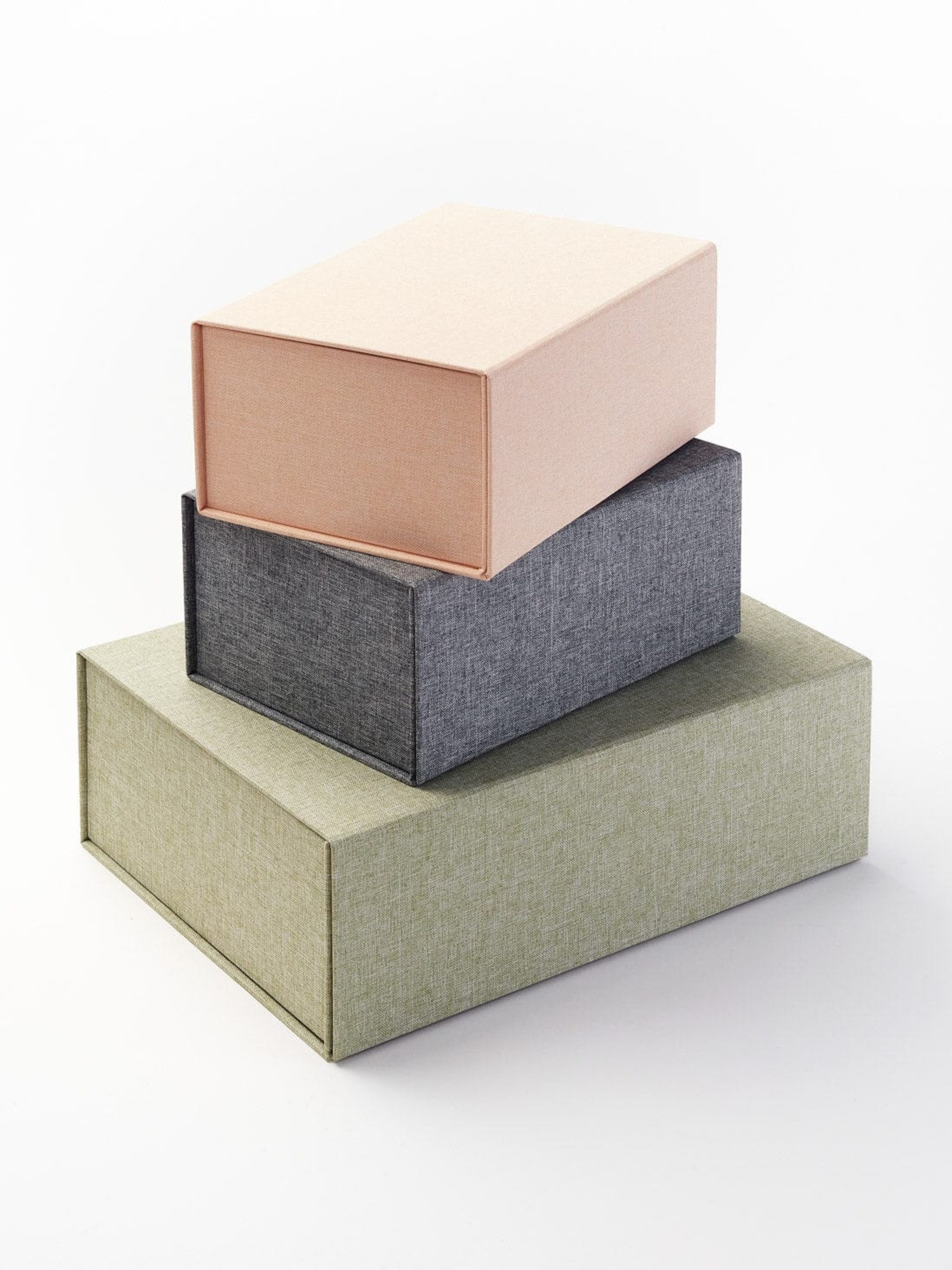 Unique Linen Covered A5 Gift Box Available in 3 Colours Perfect for All ...