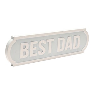 Best Dad Wall Sign - Etsy