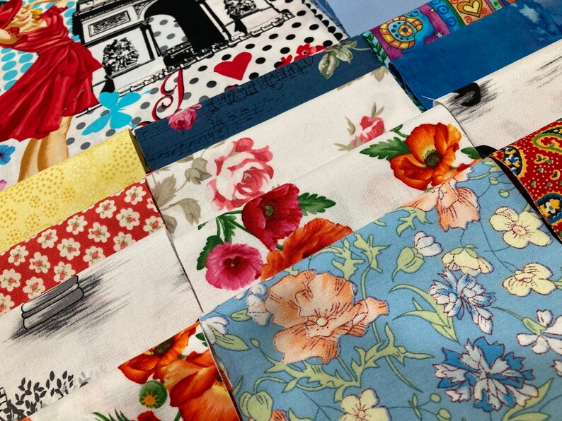 Girl in Love in Paris ~ Pre-cut Quilt Kit - Etsy