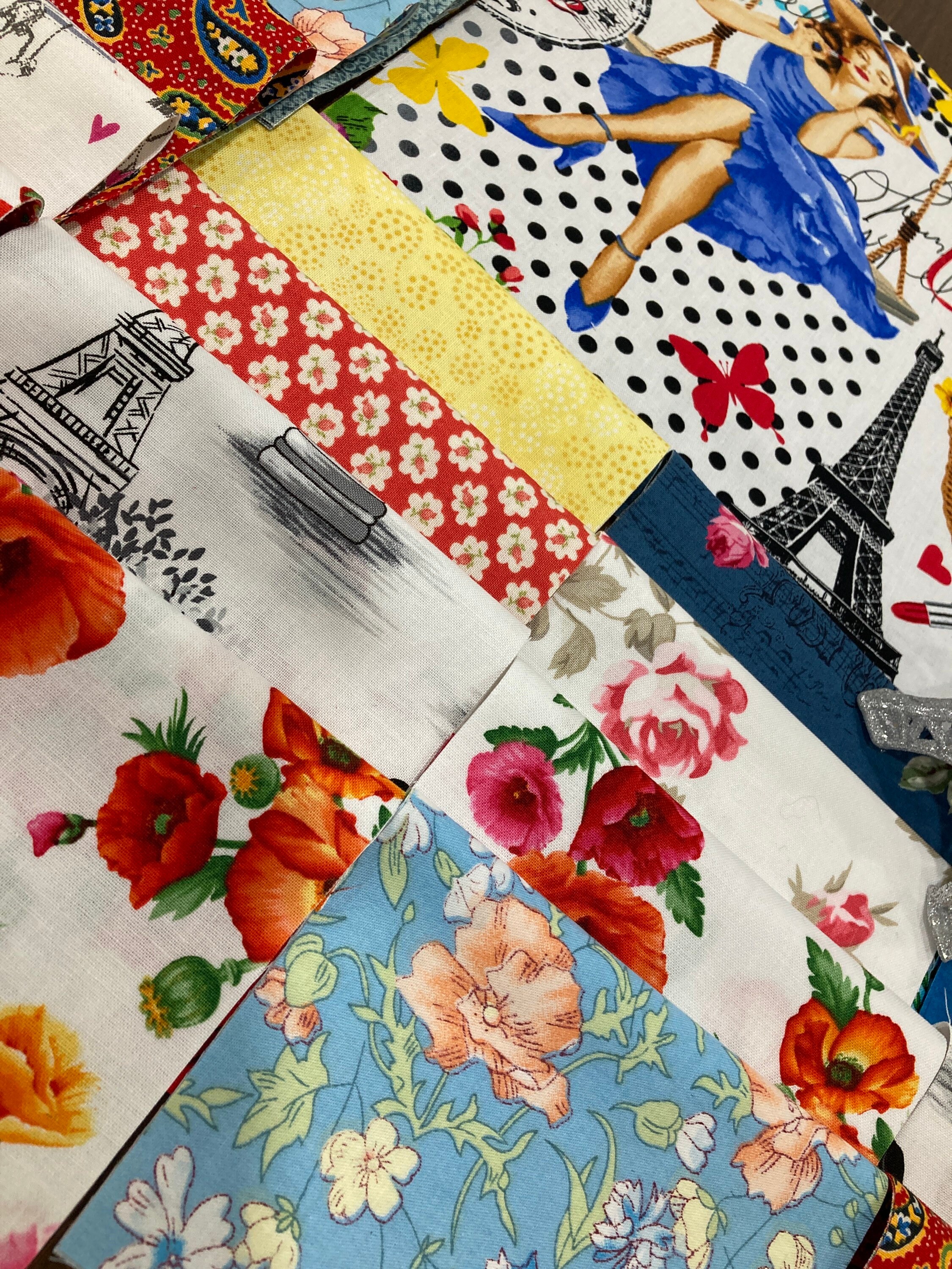 Girl in Love in Paris ~ Pre-cut Quilt Kit - Etsy