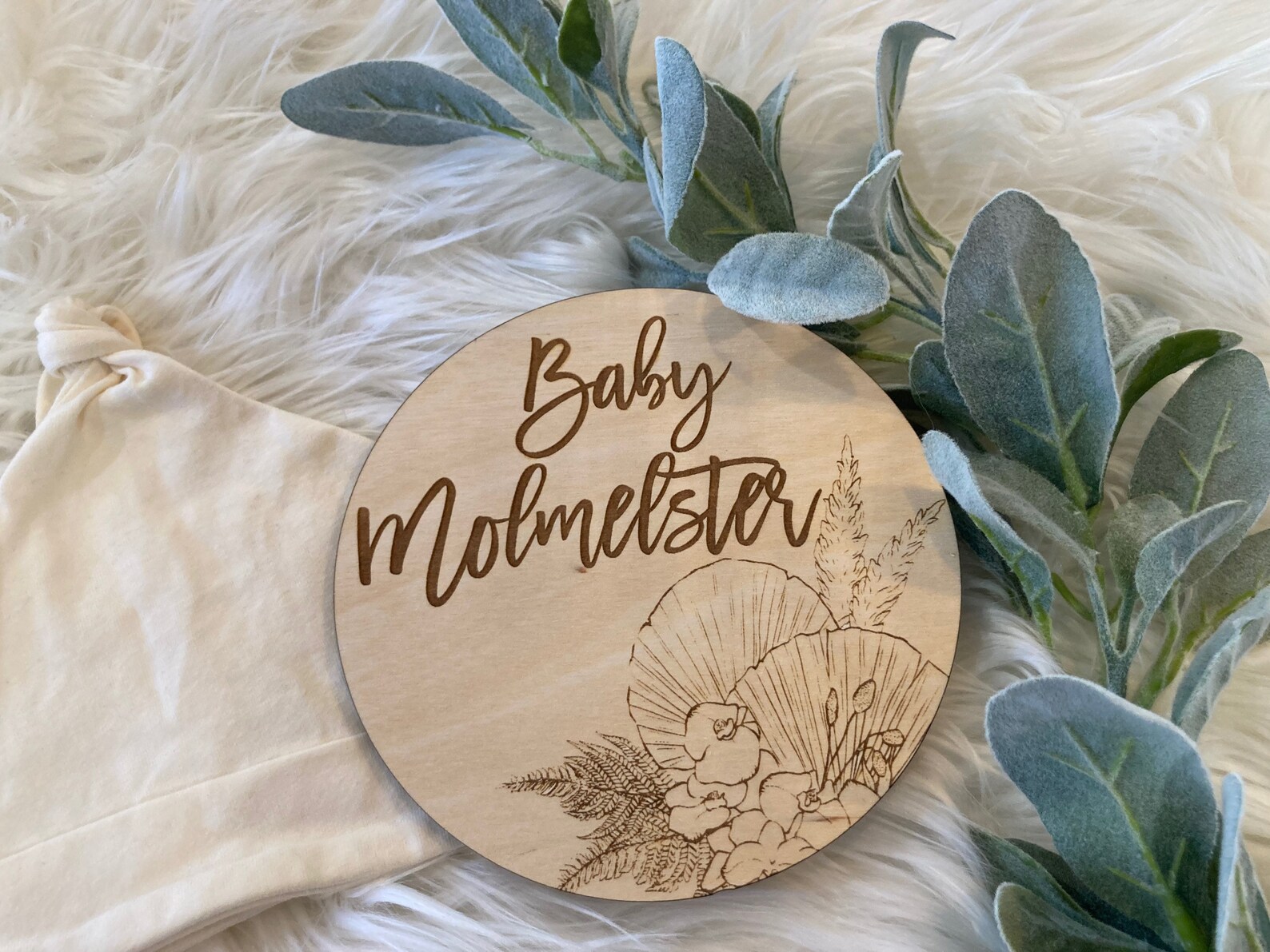 Baby Announcement Sign With Birth Stats Wood Sign for Name - Etsy