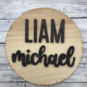 Birth Announcement Sign, Nursery Decor , Baby Shower Gift, Nursery ...