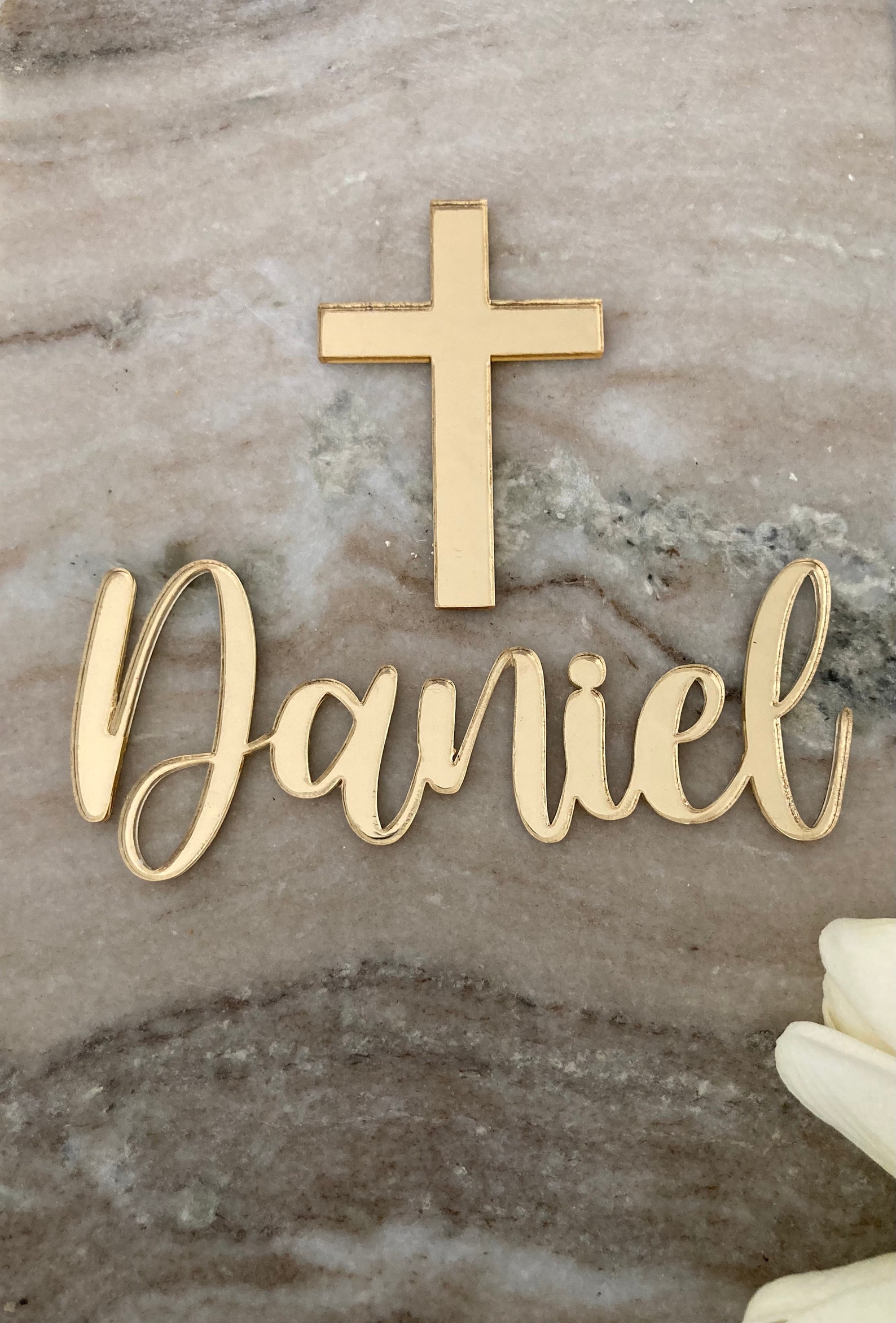 First Communion Cake Topper, Dedication Cake Topper, Custom Acrylic ...