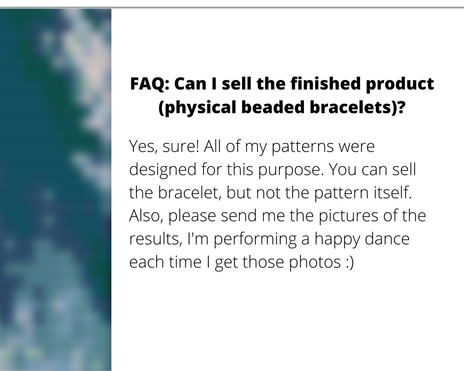 Ocean Wave Loom Pattern for Beaded Bracelet, Ocean Pattern, DIY Beaded ...