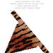 Tiger Stripe Beaded Loom Necklace Pattern With Fringe - DIY Jewelry ...