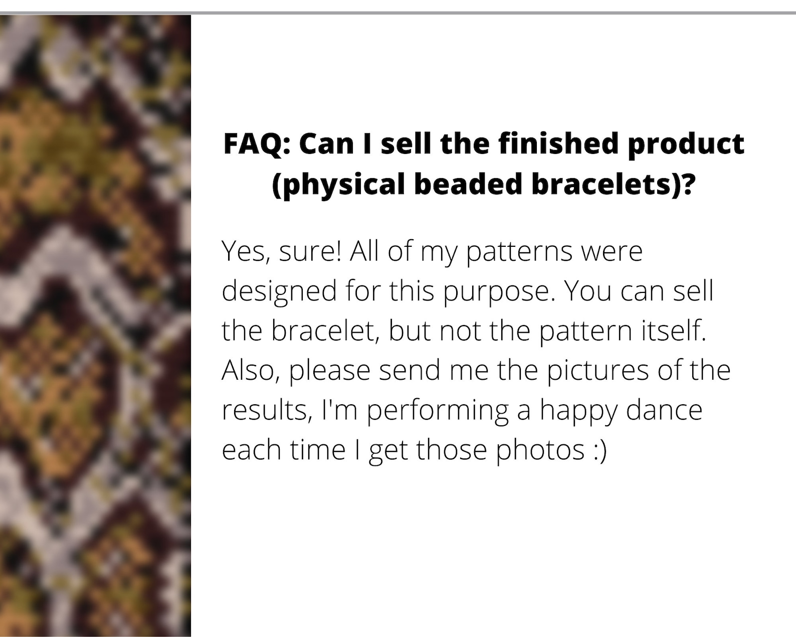 Snake Print Loom Pattern for Beaded Bracelet, Animal Pattern, DIY ...