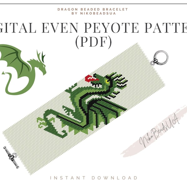 Dragon Bead Pattern - Etsy
