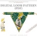 Cockatoo Fringe Loom Pattern for Beaded Necklace, Parrot Pattern, DIY ...