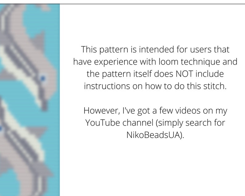 Dolphin Loom Pattern for Beaded Bracelet Animal Pattern DIY - Etsy