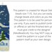 Winter Night Brick Stitch Pattern for Fringe Beaded Earrings, Christmas ...
