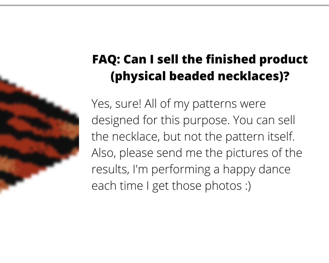 Tiger Stripe Beaded Loom Necklace Pattern With Fringe - DIY Jewelry ...