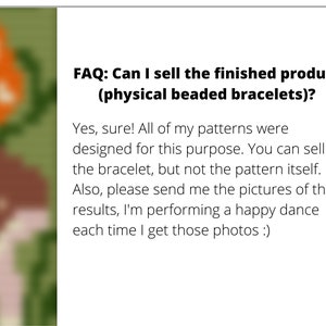 Mushroom Loom Pattern for Beaded Bracelet, Forest Pattern, DIY Beaded ...