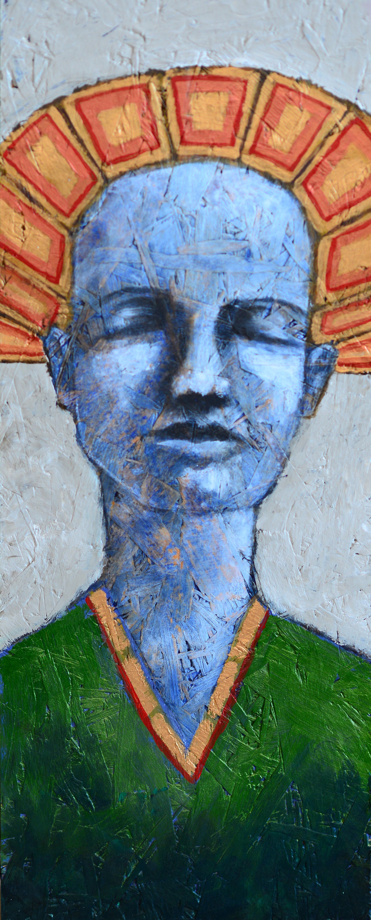 The Indigo Lady Contemporary Fantasy Portrait of a Lady - Etsy