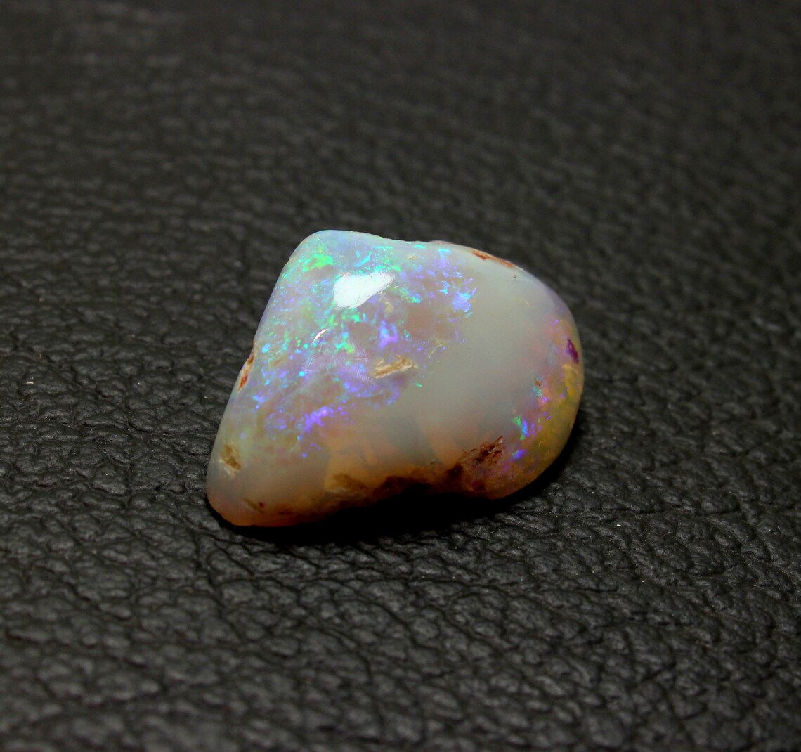 Natural Australian Opal Fossil Shell Opal Smooth Fancy Shape | Etsy