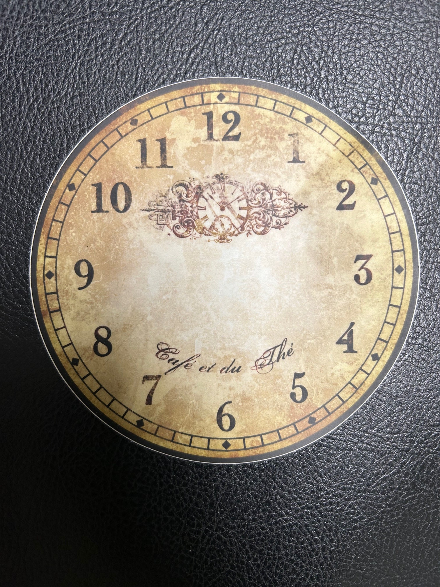 Vinyl Record Album Wall Clock - Guitar - Etsy