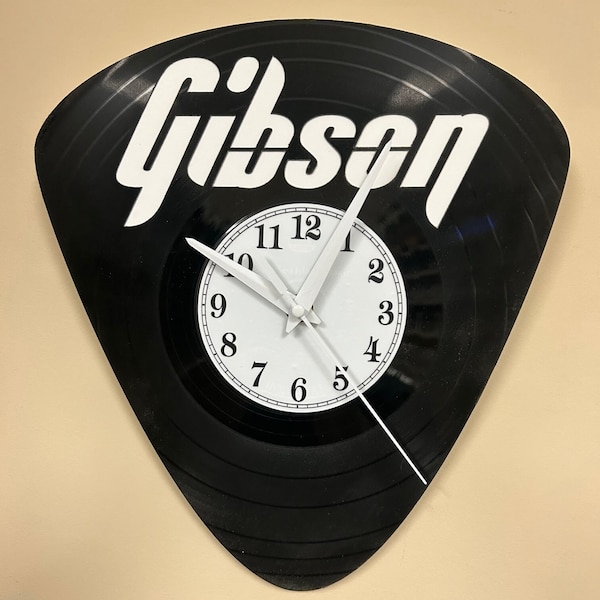 Gibson Guitar Clock - Etsy