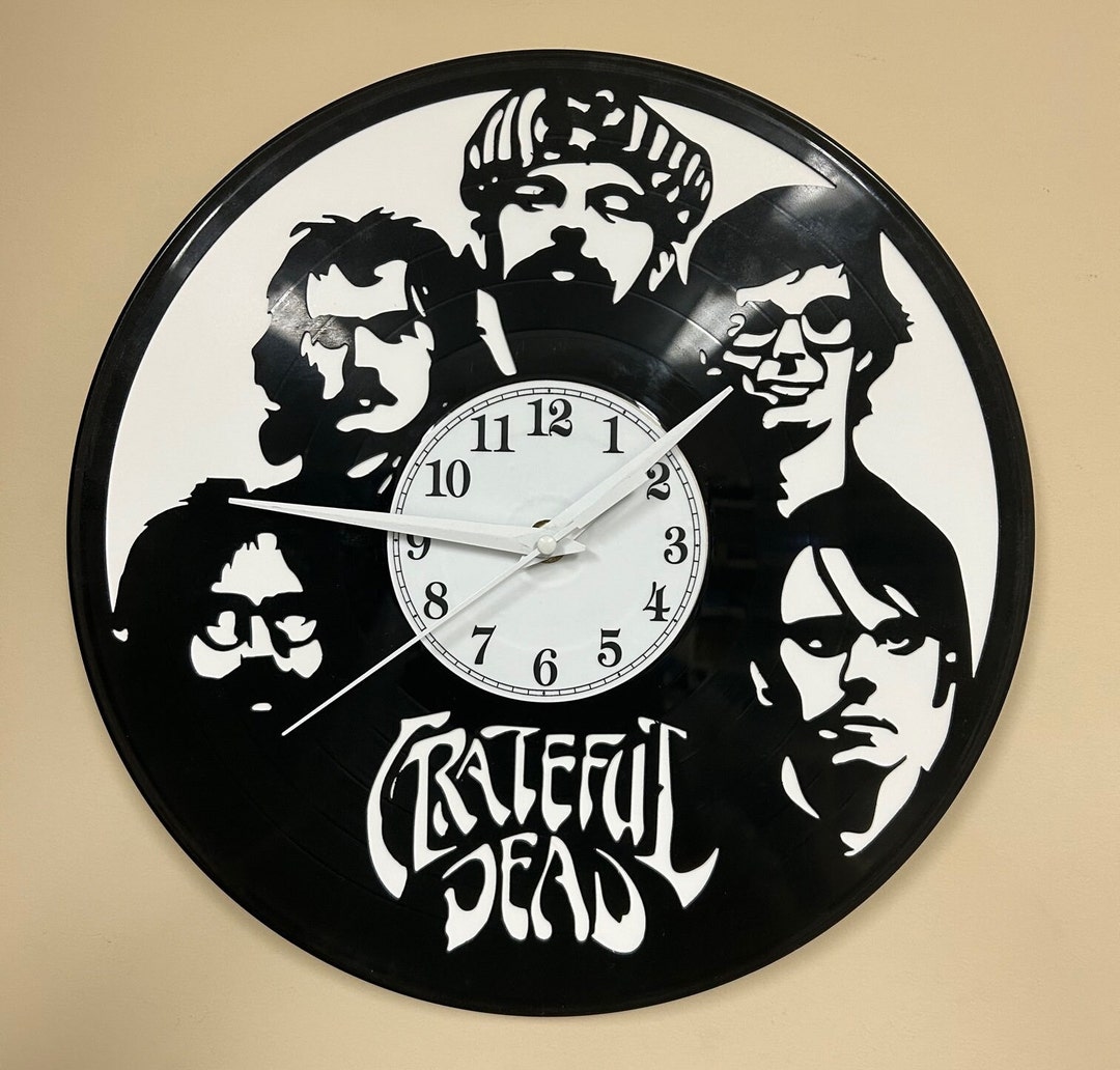Laser Cut Vinyl Record Album Wall Clock the Grateful Dead - Etsy