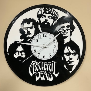 Laser Cut Vinyl Record Album Wall Clock the Grateful Dead - Etsy