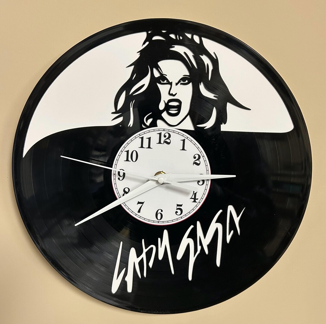 Vinyl Record Album Wall Clock - Lady GAGA - Etsy