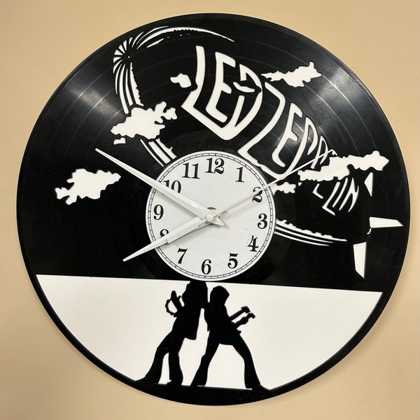 Led Zeppelin Clock - Etsy